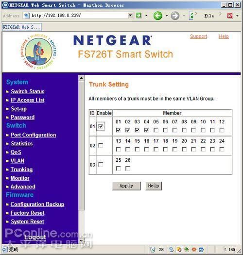 组网利器 Netgear FS726T 智能交换机评测_商用_科技时代_新浪网