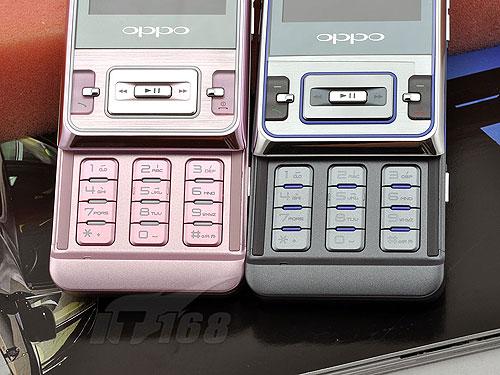 时尚滑盖音乐 OPPO A201魅力双色图赏_手机_科技时代_新浪网