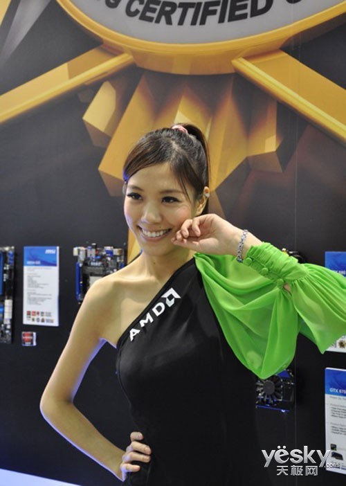 Q眼看展会：COMPUTEX台妹Show Girl大搜集！_硬件_科技时代_新浪网