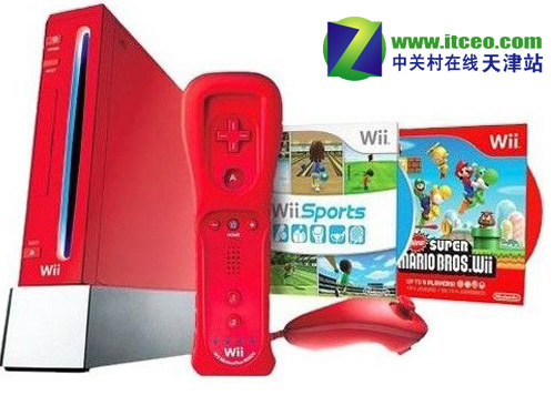 任天堂wii红色限量版特价促销1288元_数码_新浪科技_新浪网