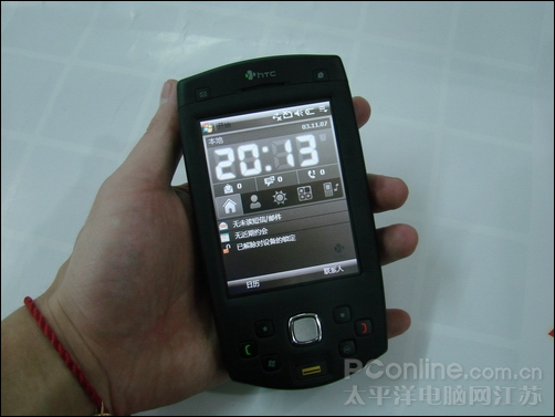 又见巨无霸 指纹识别多普达P6500_手机_科技时代_新浪网