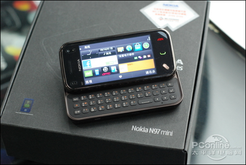 旗舰风采 诺基亚N97mini港行现价3K3_手机_科技时代_新浪网