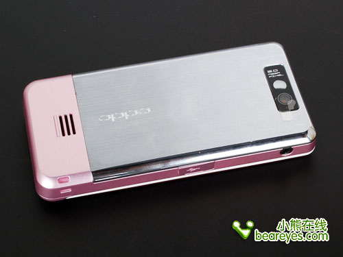 OPPO粉嫩滑盖教派A201初评：外观篇_笔记本_科技时代_新浪网