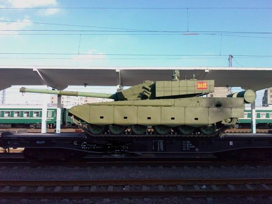 俄媒称中国最新型99KM坦克搭载155毫米火炮_新浪军事_新浪网