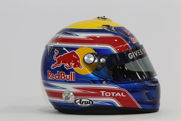 图文-红牛车队发布新车RB6 韦伯头盔侧面特写_赛车-F1_NIKE新浪竞技风暴_新浪网