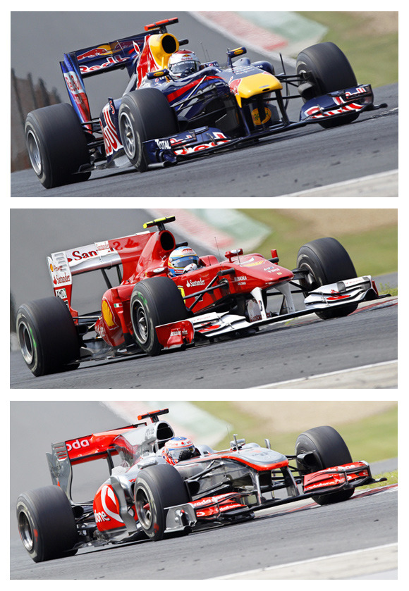 图文-法拉利/迈凯轮/红牛前翼对比 RB6几乎贴着地面_赛车-F1_新浪竞技风暴_新浪网
